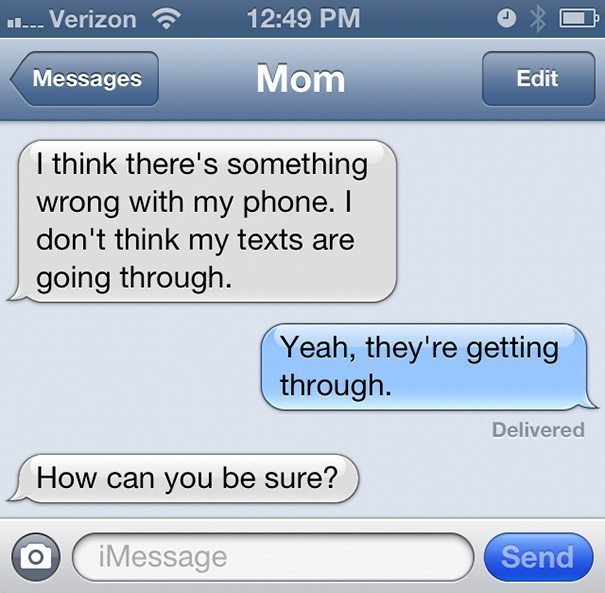 13 of the most hilarious texts that Moms sent their kids