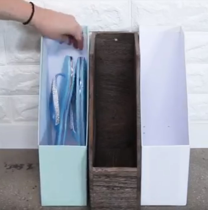 30 Ways To Use Magazine Holders In Every Room To Keep Your Home Clutter ...