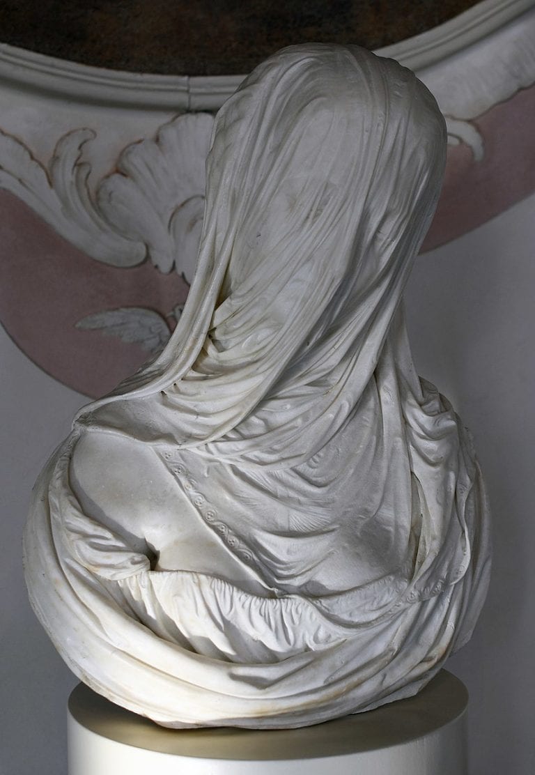 This 19th-Century "Veiled Virgin" Sculpture Is Unbelievable