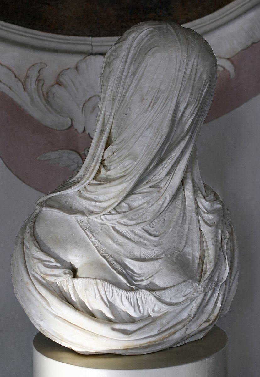 This 19th-Century "Veiled Virgin" Sculpture Is Unbelievable
