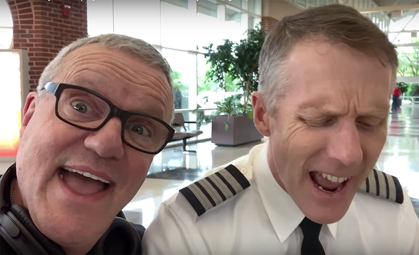 Pilot Asks Musician To Sing Along In Middle Of Airport