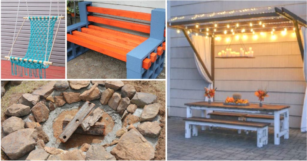40 affordable DIY projects to upgrade any backyard