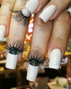 65 strange and disturbing nail art designs