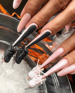 65 strange and disturbing nail art designs