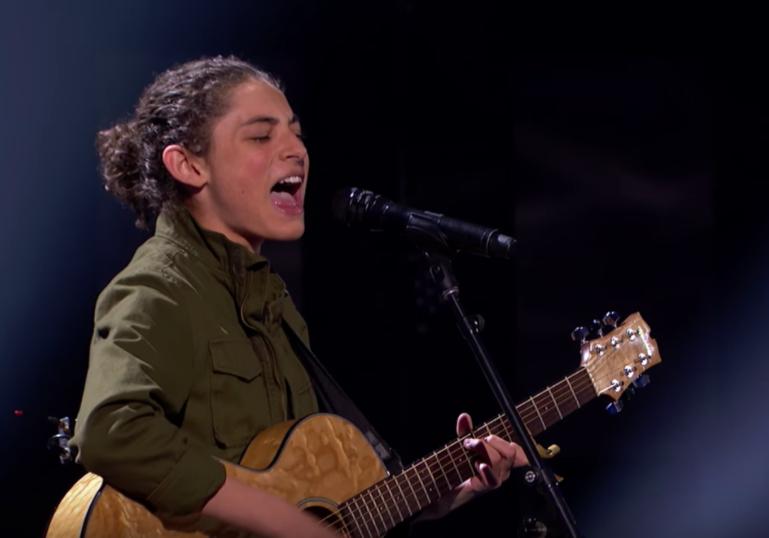 14-Year-Old Singer Wins Over 'AGT' Judges With Original Song