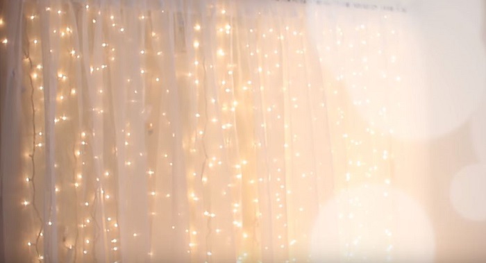 Woman Demonstrates Beautiful DIY For Bedroom