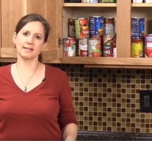 Messy Canned Goods Cabinets Solved With Easy DIY Kitchen Hack