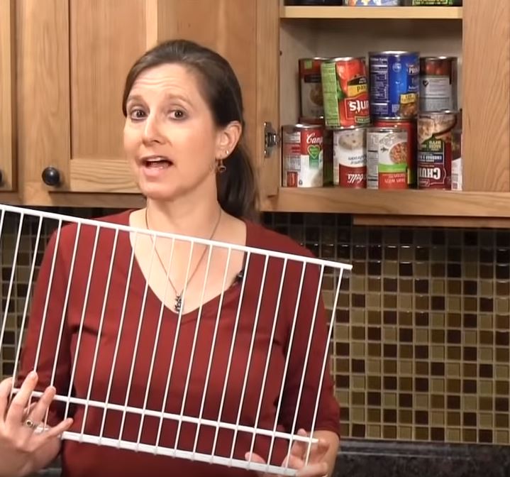 Messy Canned Goods Cabinets Solved With Easy DIY Kitchen Hack