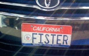 60 outrageous license plates
