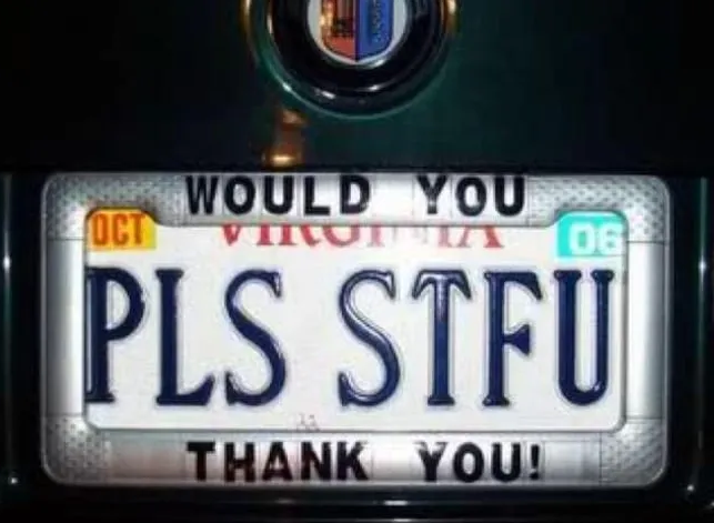 60 outrageous license plates
