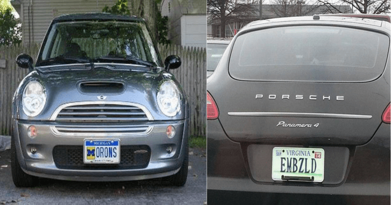 60 outrageous license plates