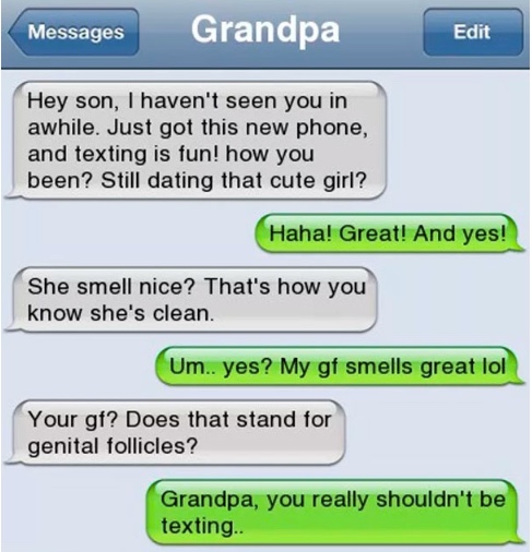 45 times grandpas prove that they send the funniest texts ever