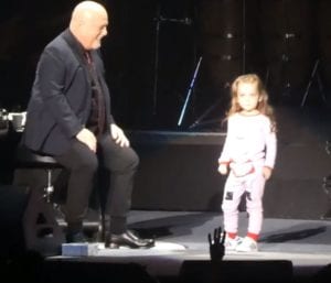 Billy Joel’s Daughter Joins Him Onstage And Gets Spotlight