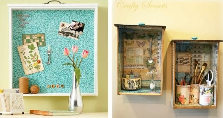 30 Ideas To Recycle Old Items Into Trendy Storage Solutions
