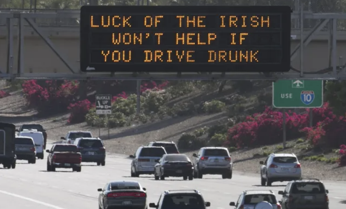 50 funny electronic freeway signs