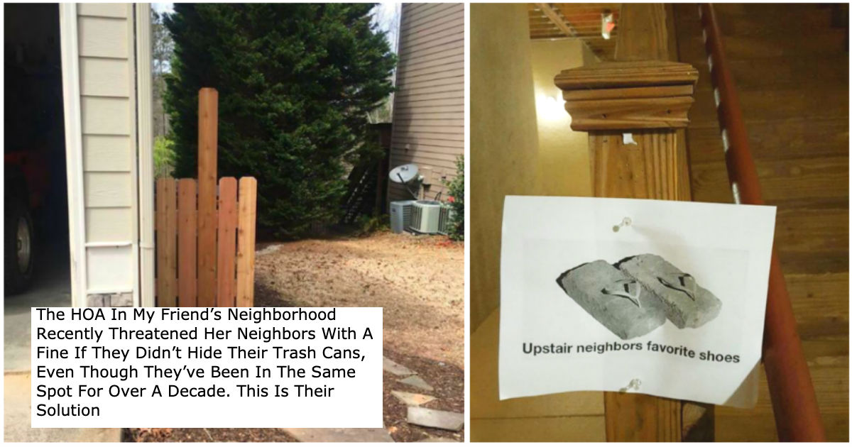 75 funny passive aggressive neighbors