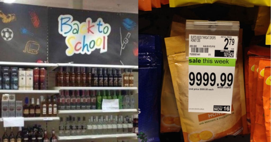 50 Times Grocery Stores Made Customers Laugh With Their Fails