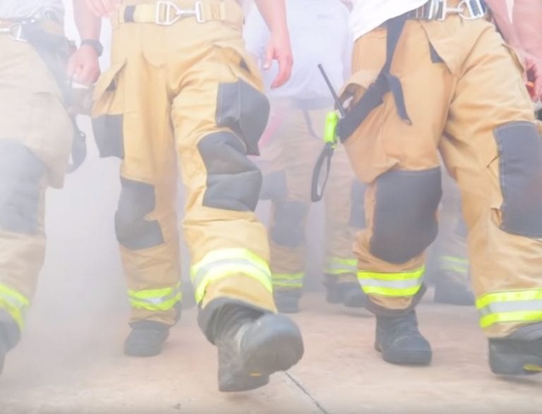 Firemen Turn Up Heat With Slick Dance Moves