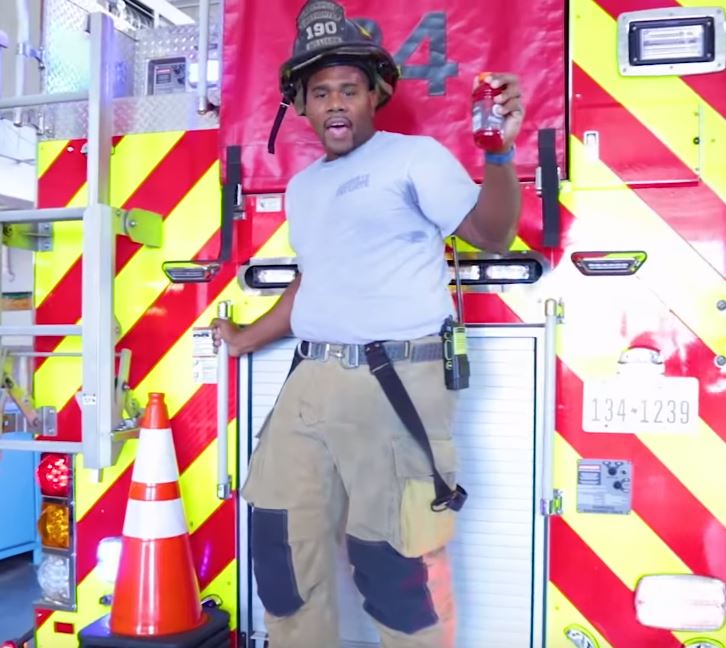 Firemen Turn Up Heat With Slick Dance Moves