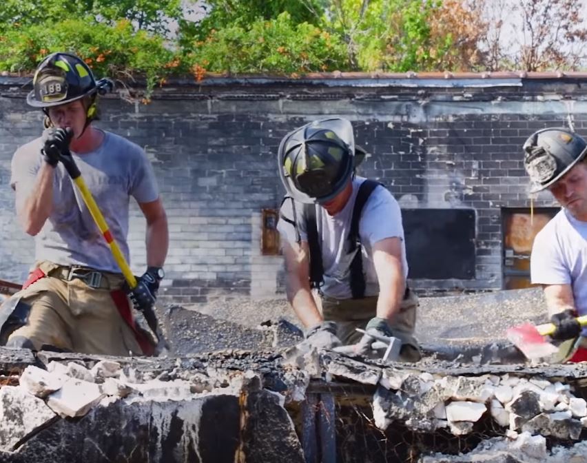 Firemen Turn Up Heat With Slick Dance Moves