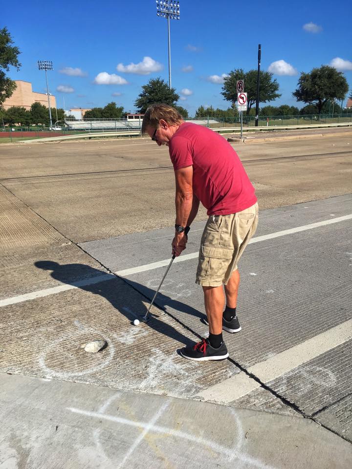 Man takes funny photos to get city to fill dangerous pothole
