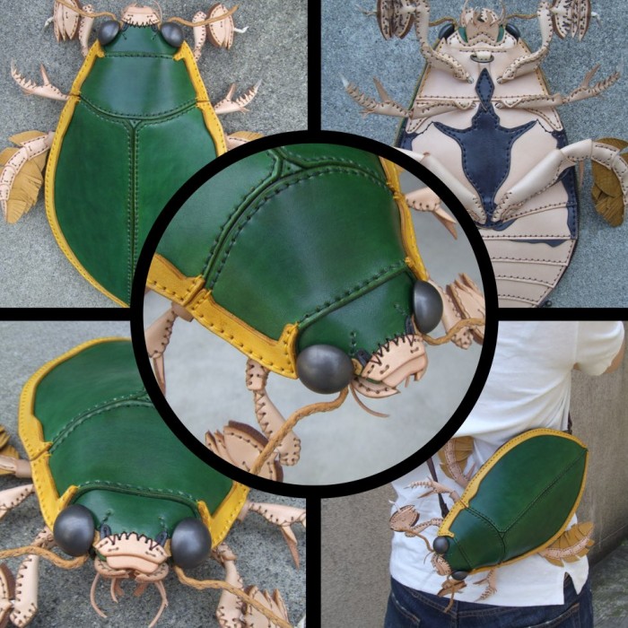 Artist creates very realistic creature-inspired handbags and accesories