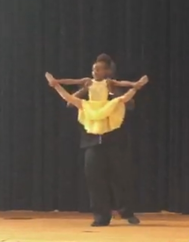 Single dad's dance routine with daughter goes viral