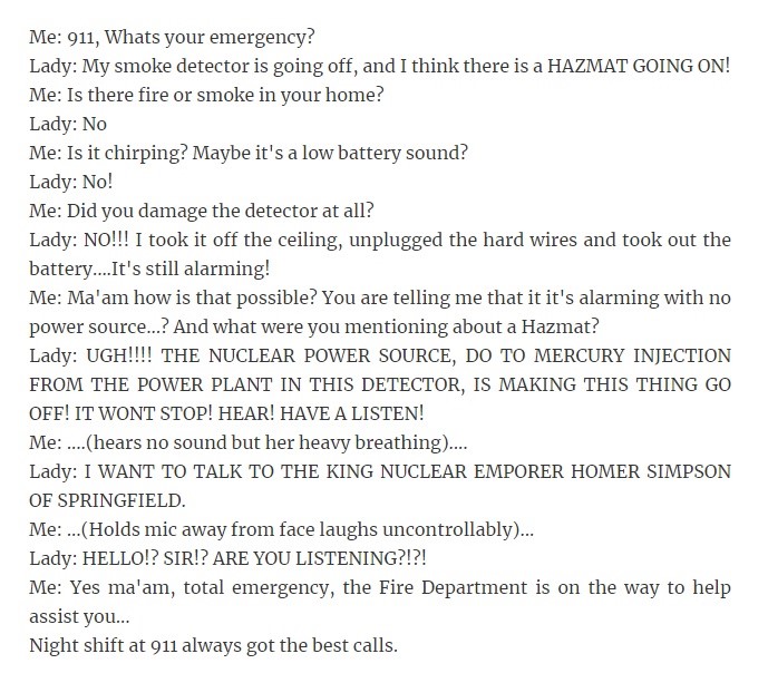 911 operators share 65 outrageous calls they have received on the job