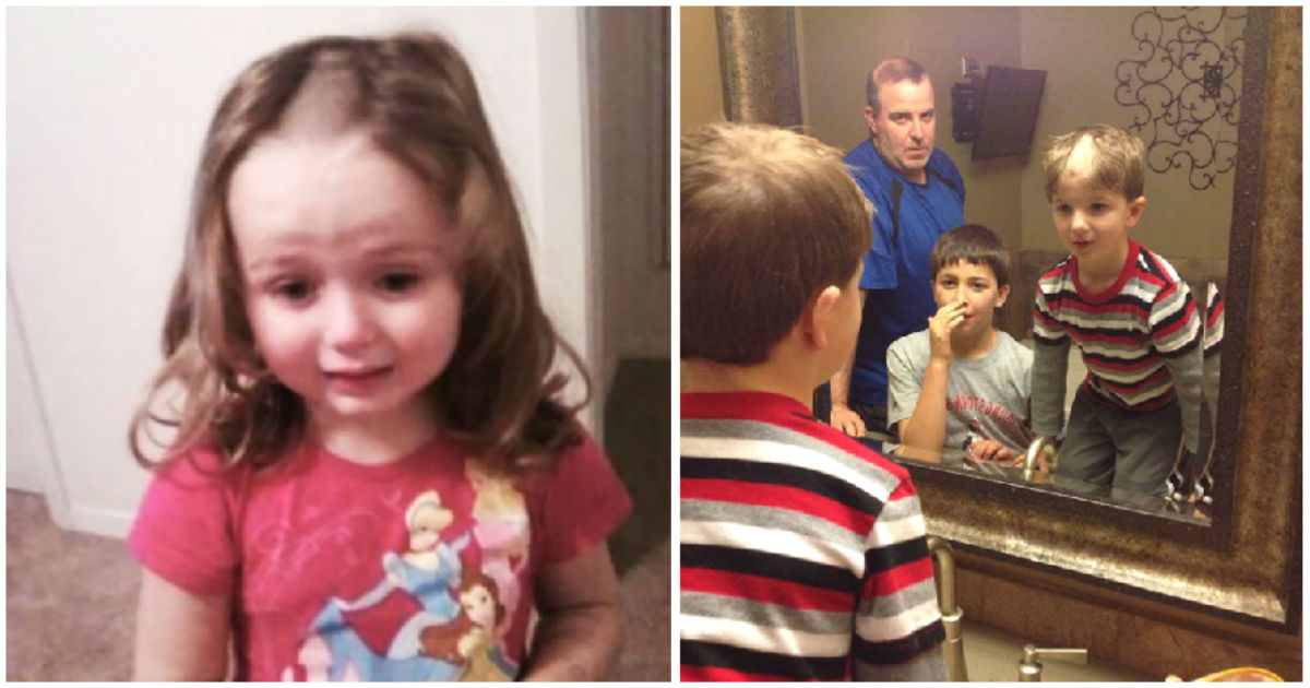 75 kids who got ahold of scissors or buzzers and immediately regretted it