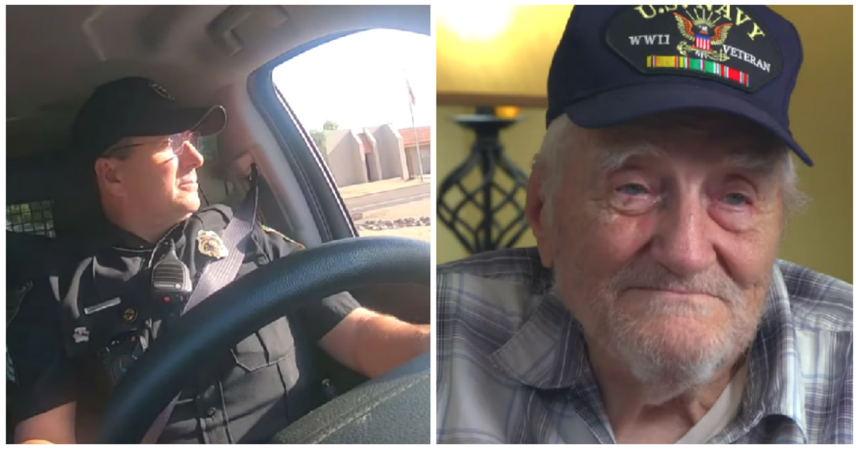 Cop helps 94-year-old man get to his new home after son calls for help