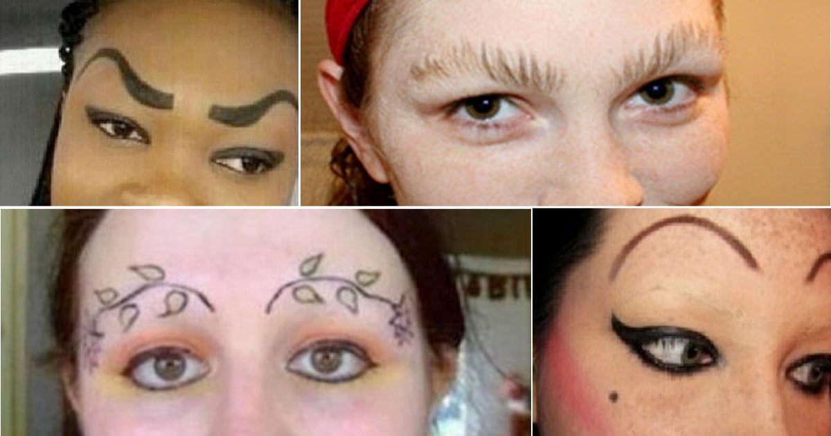 35 People Setting Their Own Style With Bizarre Eyebrows