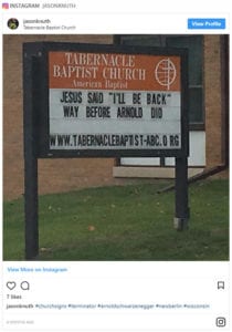 50 church signs making everyone's head turn as they passed by
