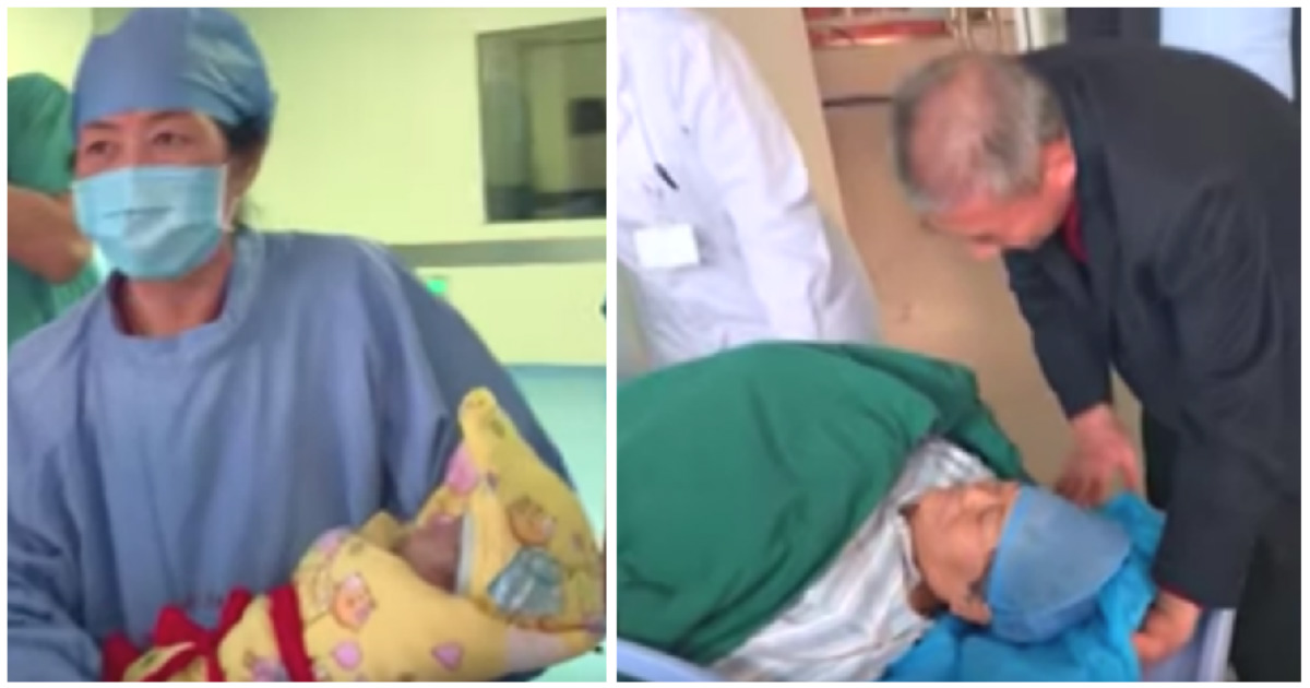 67-year-old retired doctor gives birth to baby girl in China