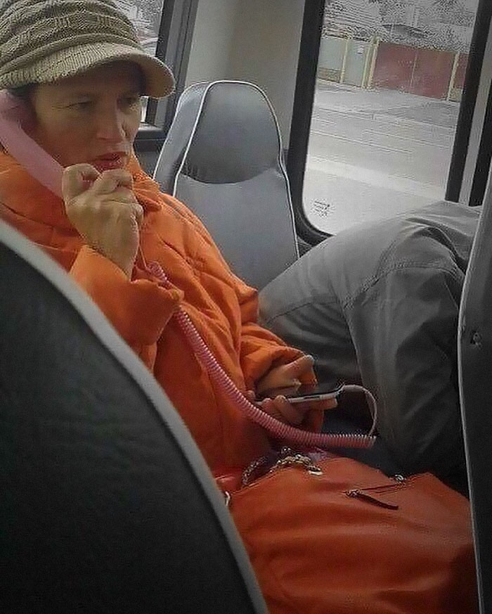 50 times people spotted the weirdest sight on public transportation