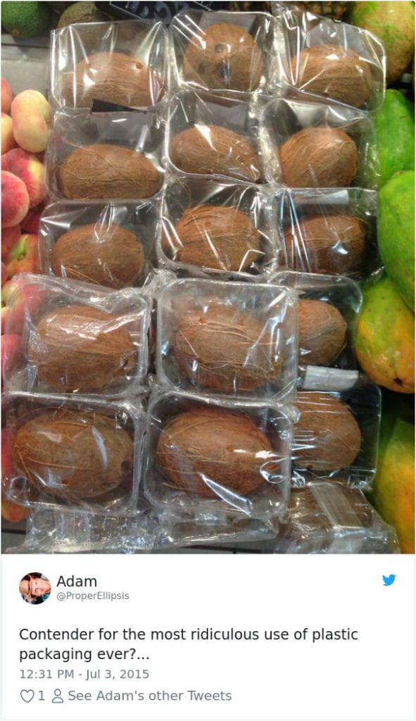50 Unnecessary packaging fails that made people laugh at the absurdity