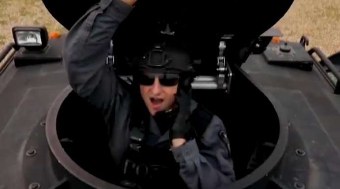 Police officers accept challenge – get town involved in ‘bringing the ...