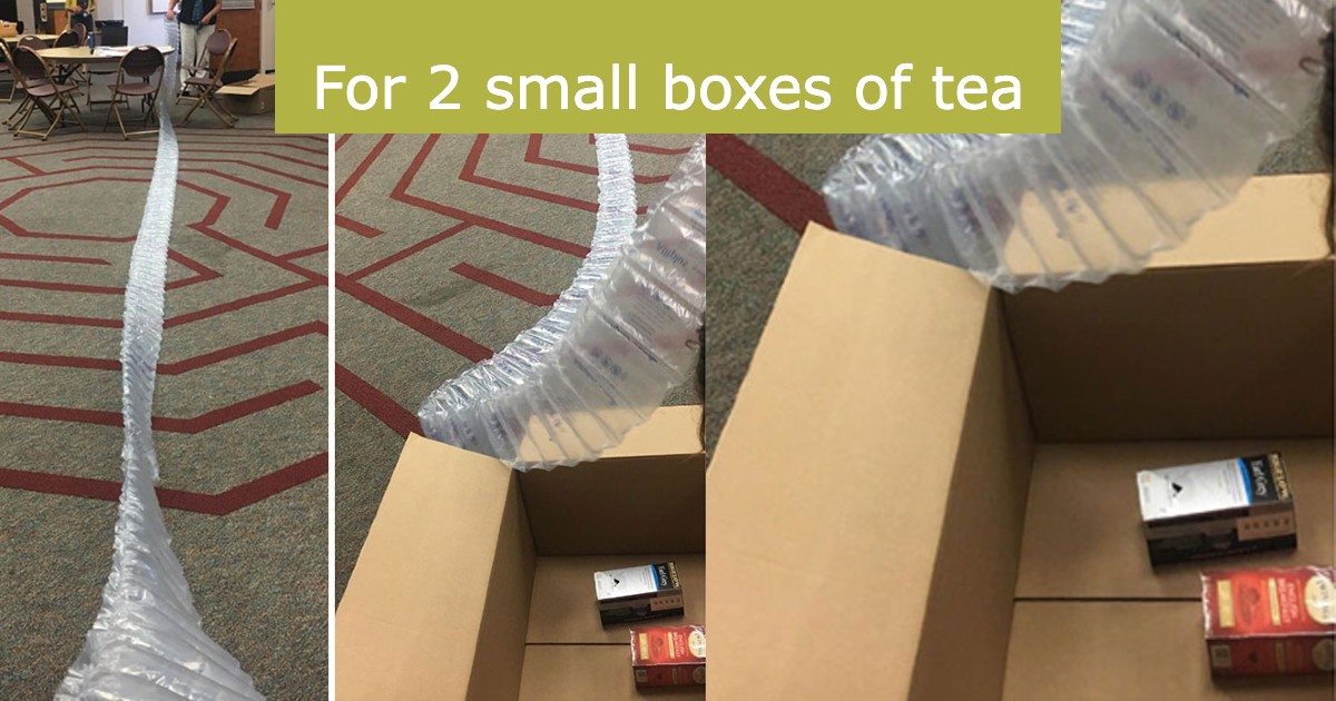 50 Unnecessary packaging fails that made people laugh at the absurdity