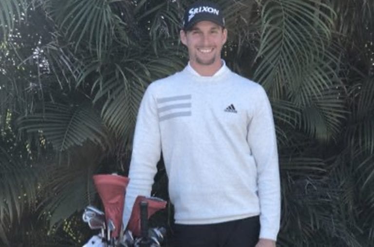 Golfer embraces a fan who made him flinch and lose the game