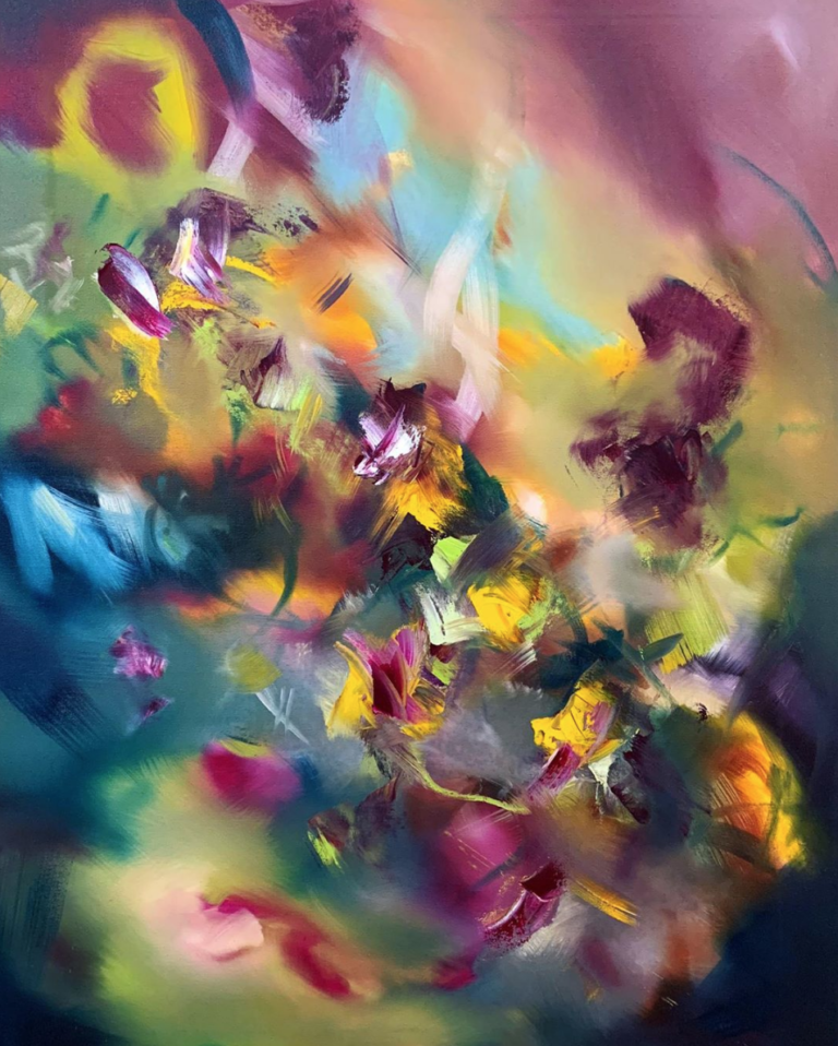 Artist with synesthesia sees the color of sounds – paints what she sees ...