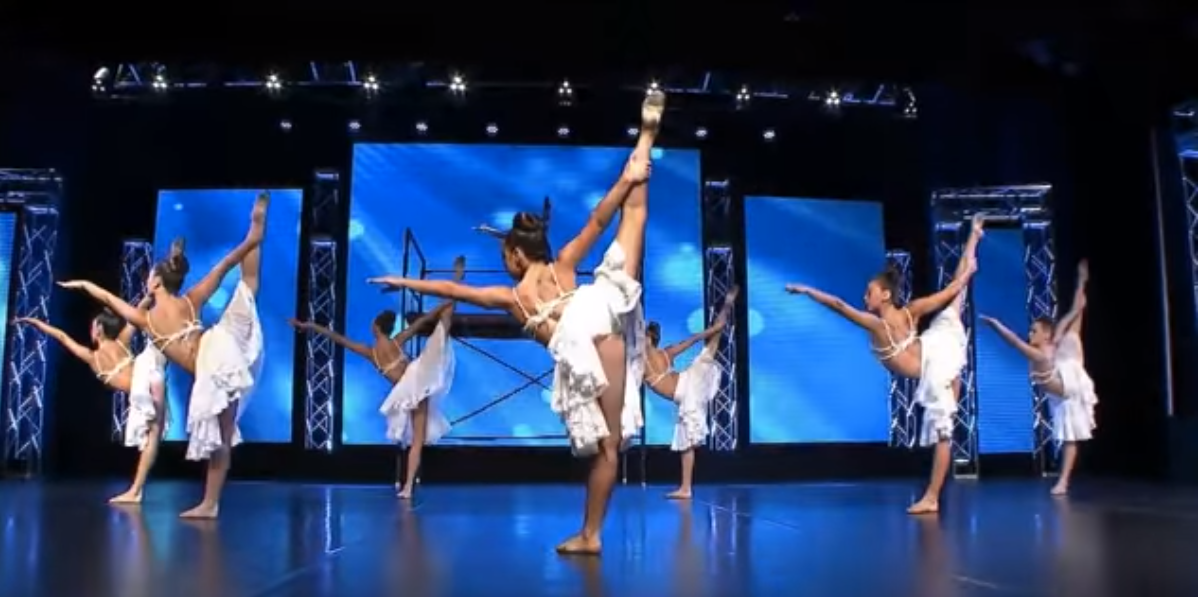 Girl teeters from high platform – then ‘angel’ dancers come to her ...