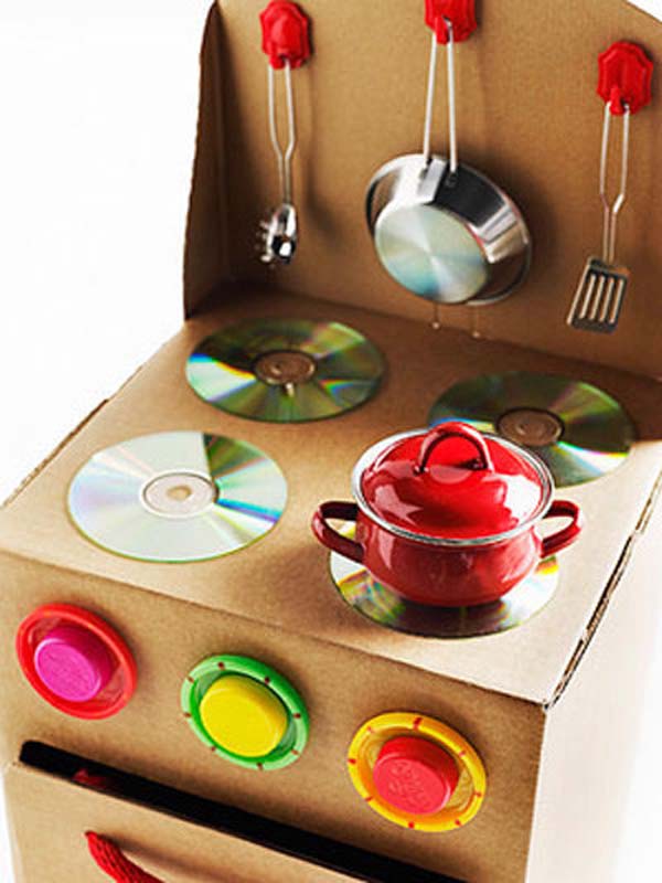 51 Ways cardboard boxes can be used to keep the kids entertained