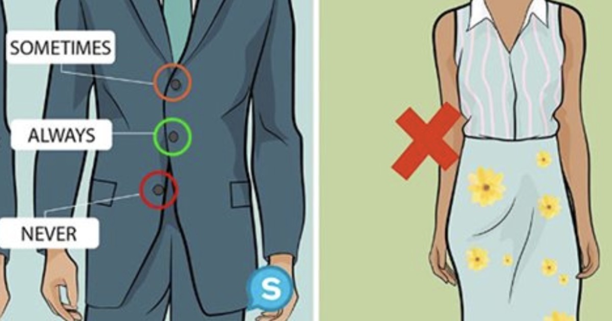 75 fashion rules for men and women