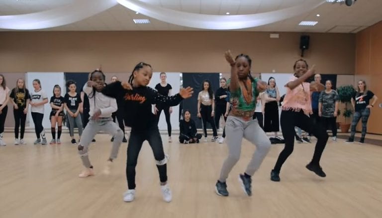 Kids step onto dance floor – bring the house down with fiery moves