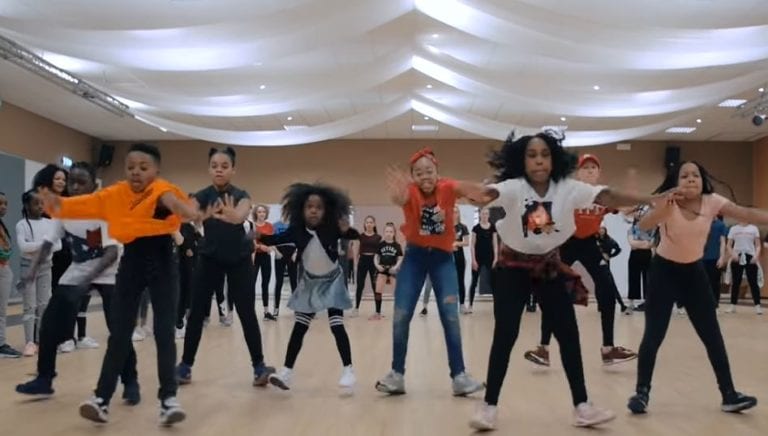 Kids step onto dance floor – bring the house down with fiery moves