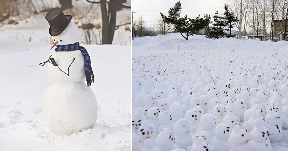 75 Hilarious Snowmen Stealing Attention In Their Neighborhoods