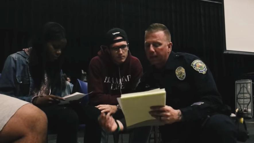 Tables Get Turned On Officer By Students In High School