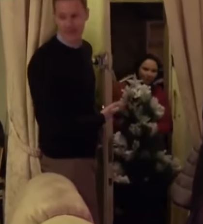 After 20 Christmases alone elderly man lets out cry over holiday surprise