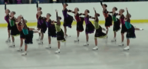 Ice skating team glides into rink – then take it over with gorgeous ...