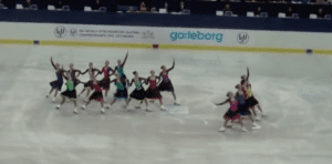 Ice skating team glides into rink – then take it over with gorgeous ...