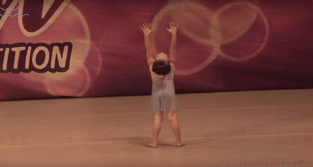 Tiny dancer takes the stage and captivates the audience with ...